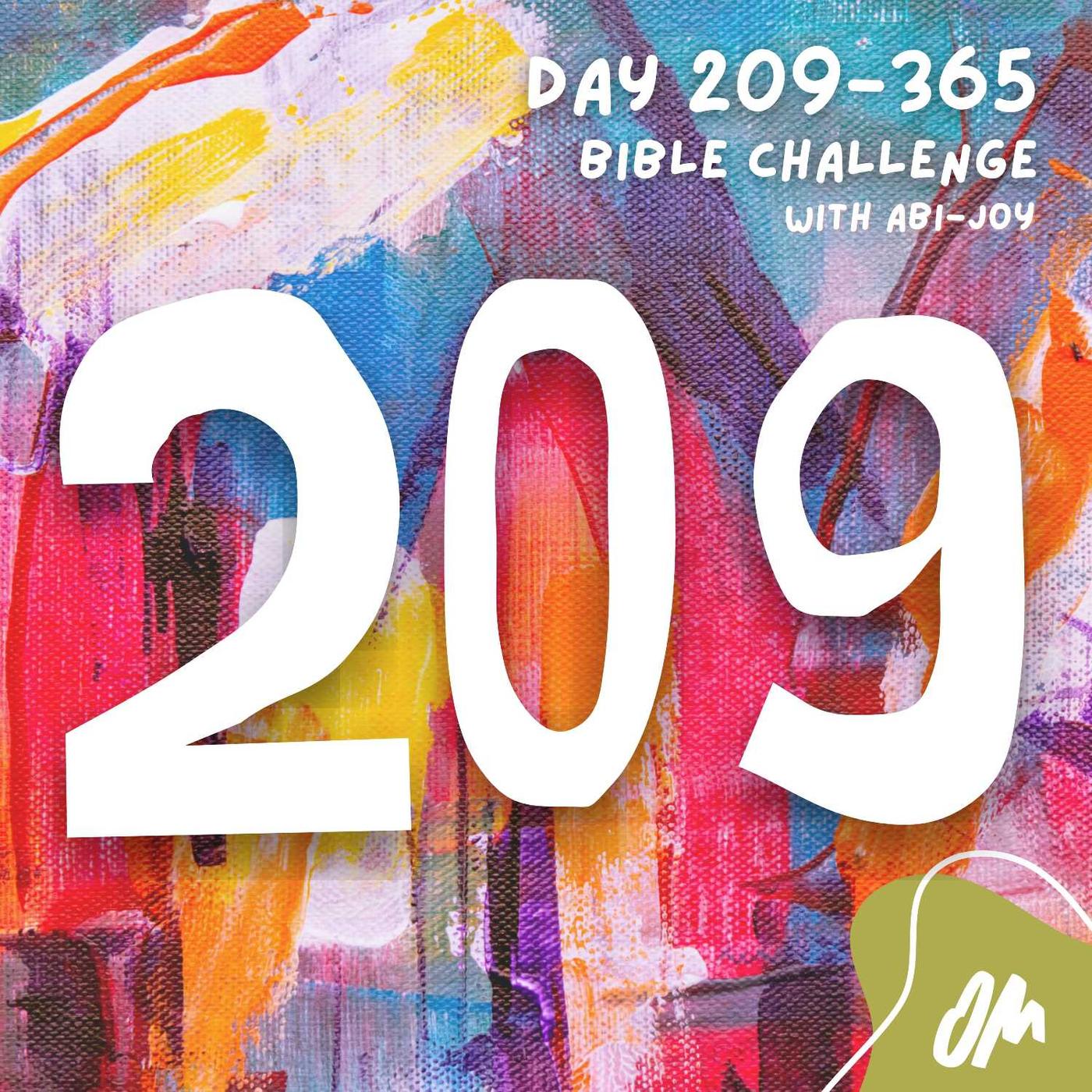 Day 209 of 365 The Bible Challenge with Abi Joy - 365 Bible Challenge ...