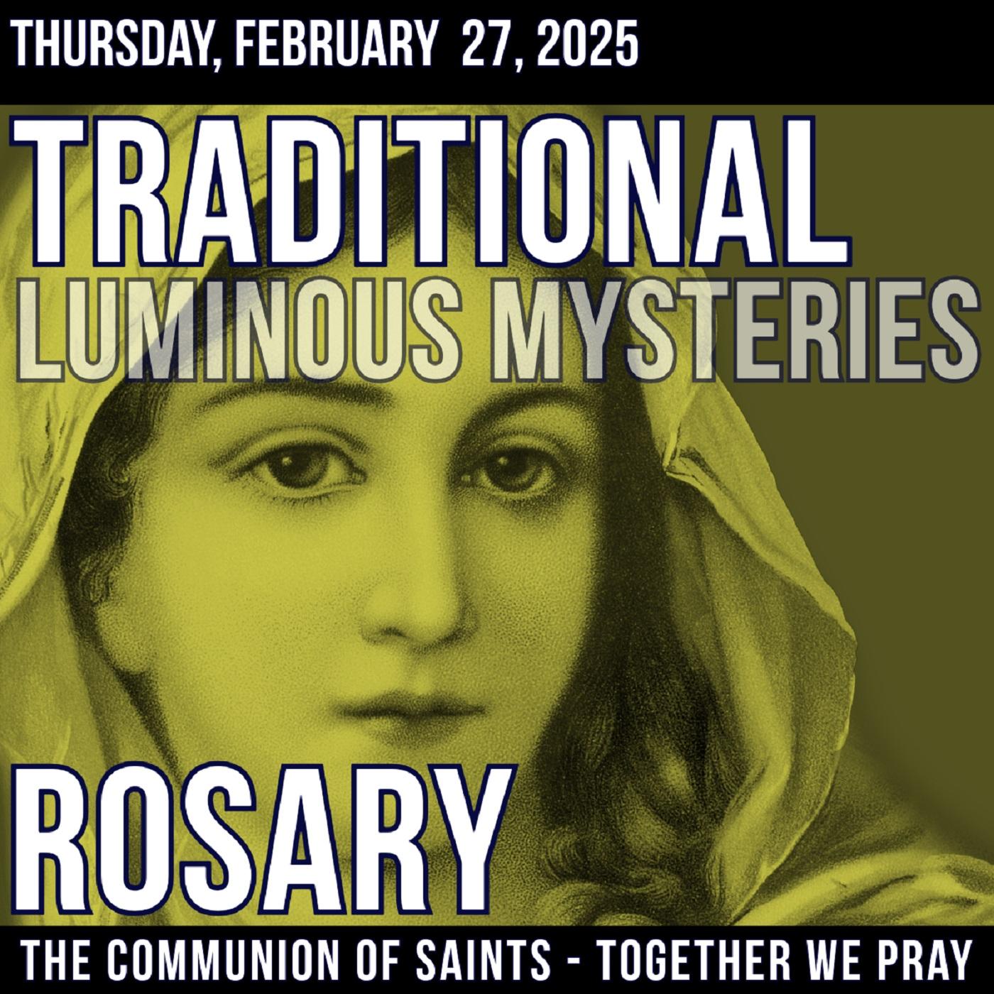15 Minute Rosary - THURSDAY - Luminous - CALM STREAM | Listen Notes 15 Minute Rosary - THURSDAY - Luminous - CALM STREAM | Listen Notes