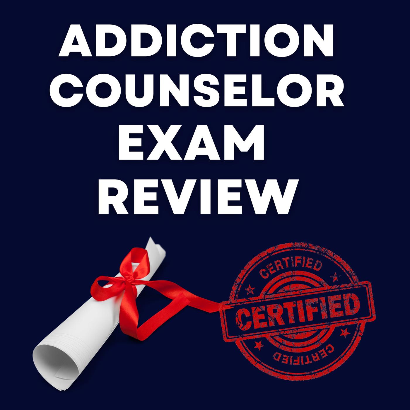 Addiction Counselor Exam Review (podcast) - Dr. Dawn-Elise Snipes ...