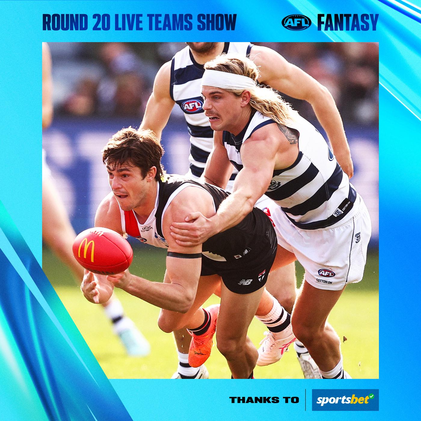 R19 teams, top trade targets, captains - AFL Fantasy LIVE | Listen Notes