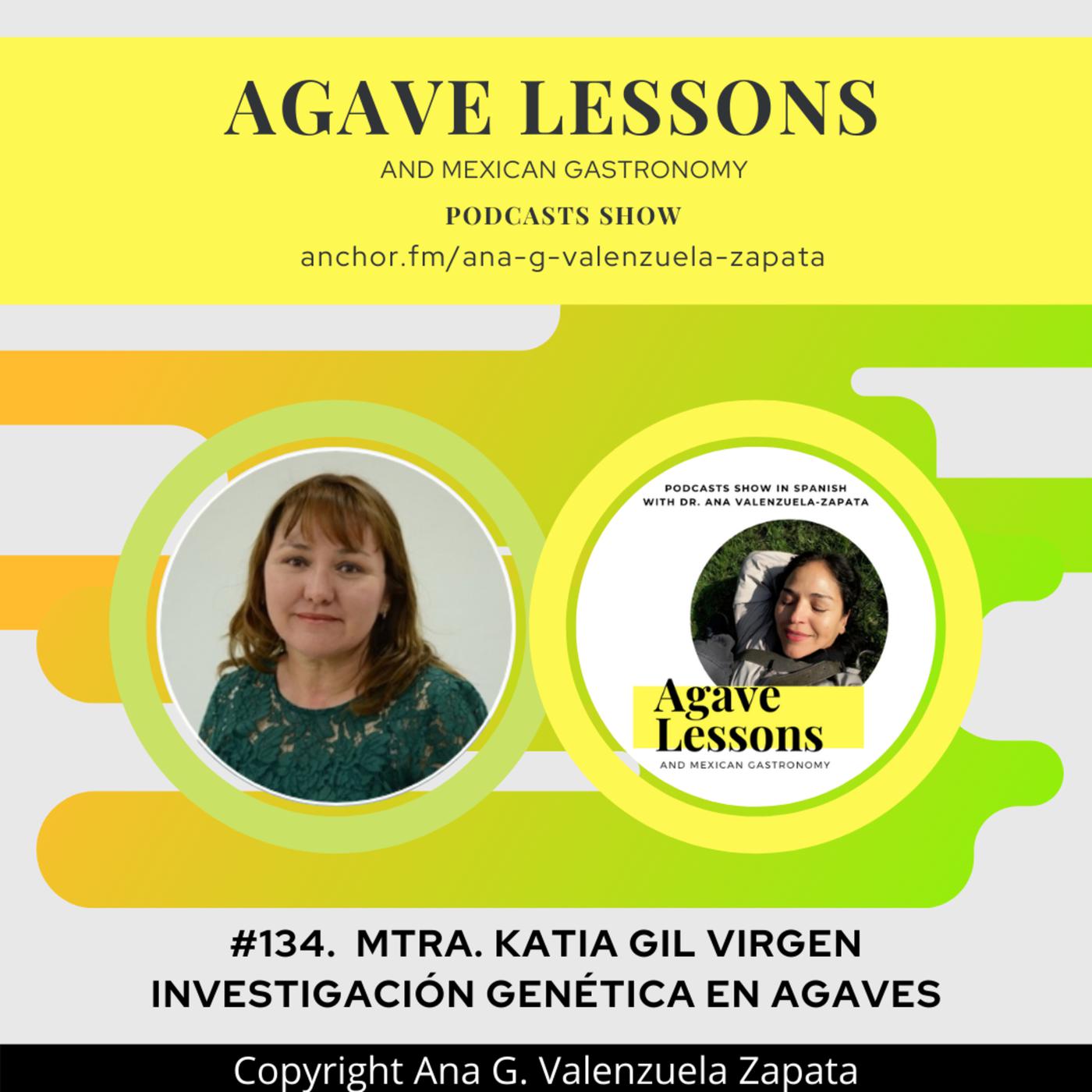 #134. Mtra. Katia del Carmen Gil-Vega: Investigación genética en Agaves ...