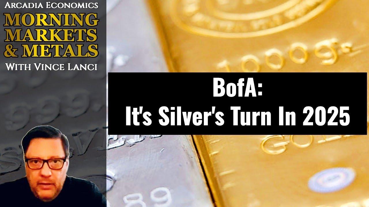 BofA: It's Silver's Turn In 2025 - Arcadia Economics (podcast) | Listen ...