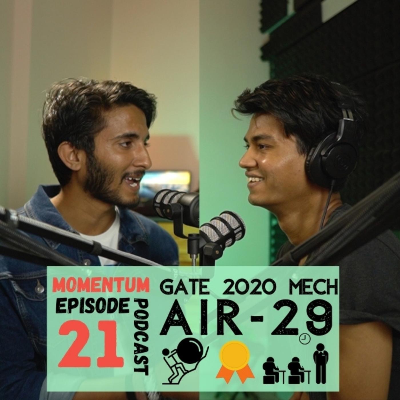 Kuldeep Singh Rathore | AIR-29 | GATE | Exam Preparation | Momentum ...