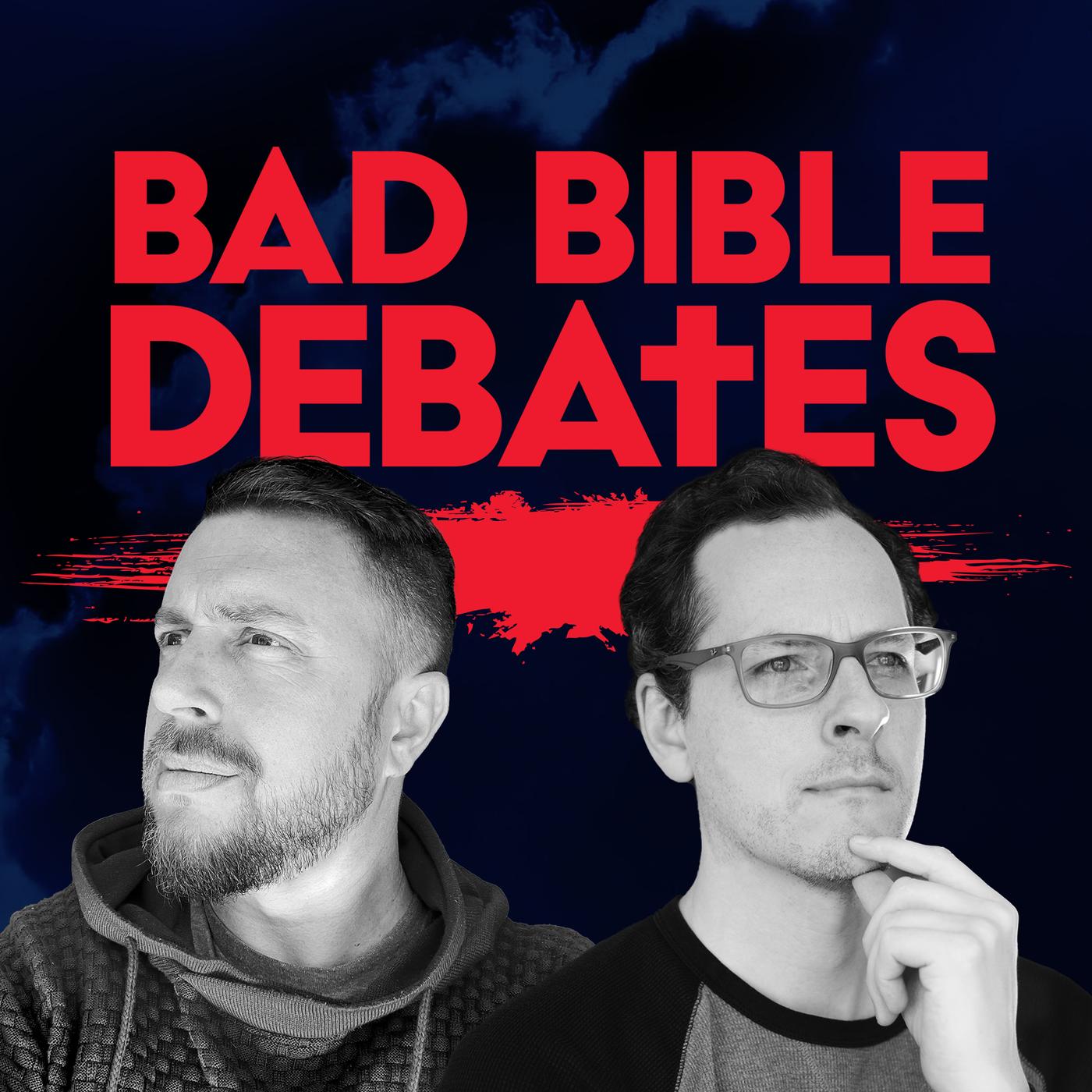 026 - SHARK CAGE MATCH! (Season 2 Finale) - Bad Bible Debates (podcast ...