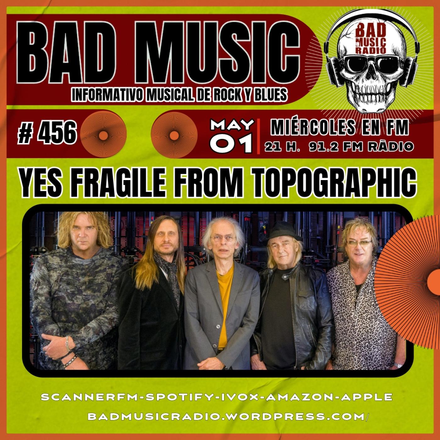 Bad music #456. yes. fragile from topografic - BAD MUSIC (podcast ...