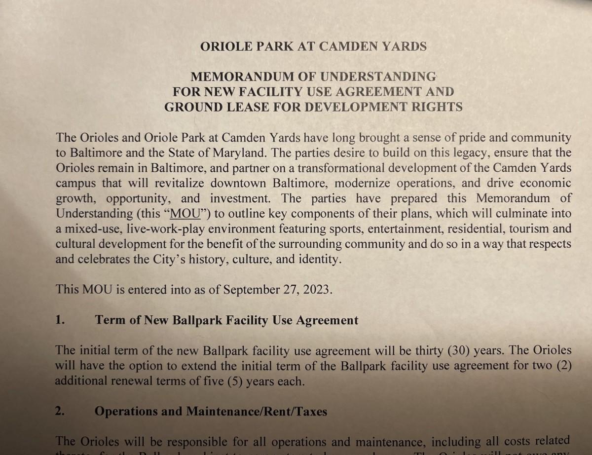 Former MSA chairman Tom Kelso returns to answer more Orioles lease ...