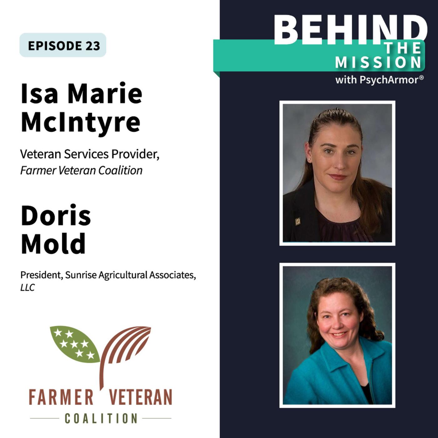 BTM23 - Isa Marie McIntyre and Doris Mold - Farmer Veteran Coalition ...