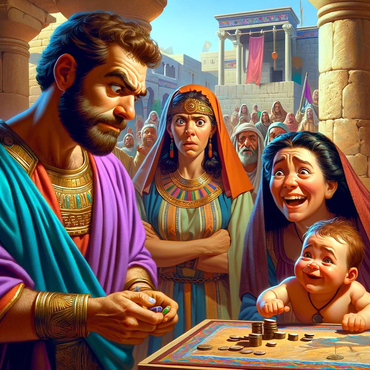 1 Kings Pt. 2 - Adventures in Baby Splitting - Bible Stories for ...
