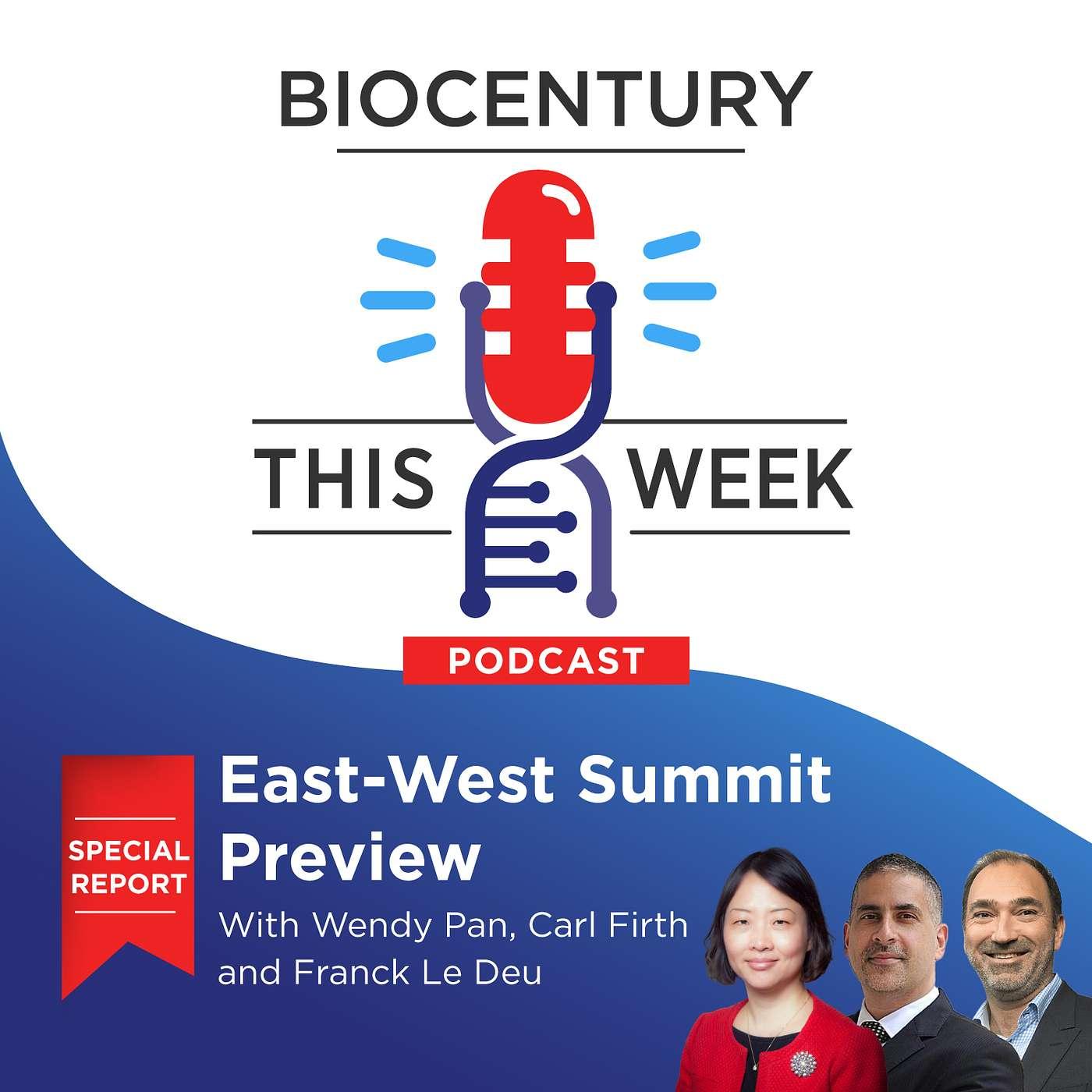 Ep. 219 - East-West Summit Preview - BioCentury This Week (podcast ...