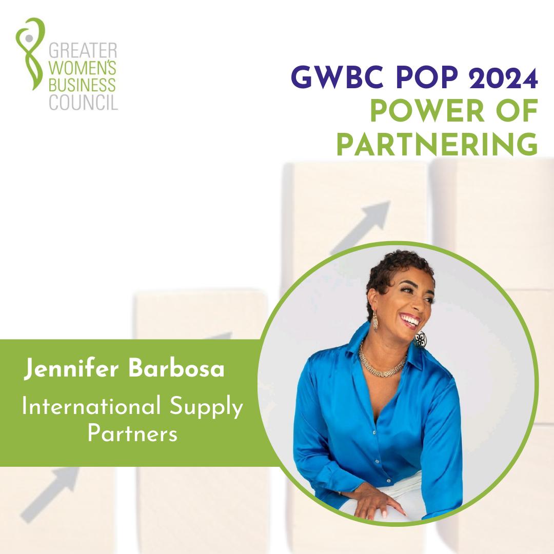 GWBC POP 2024: Jennifer Barbosa with International Supply Partners ...