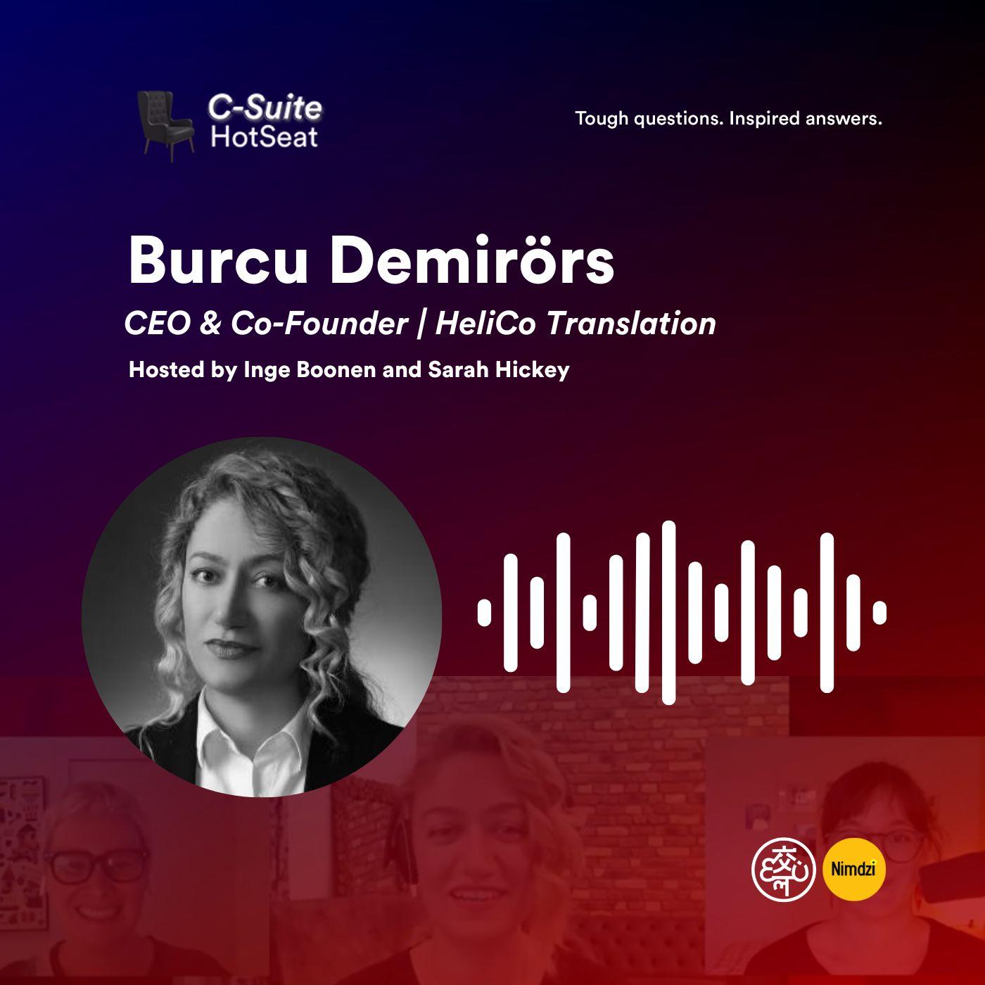 Step out of the comfort zone with Burcu Demirörs, CEO & Co-Founder of ...