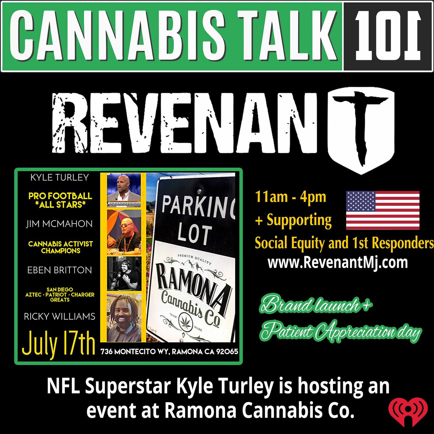 NFL Superstar Kyle Turley is hosting an event at Ramona Cannabis Co ...
