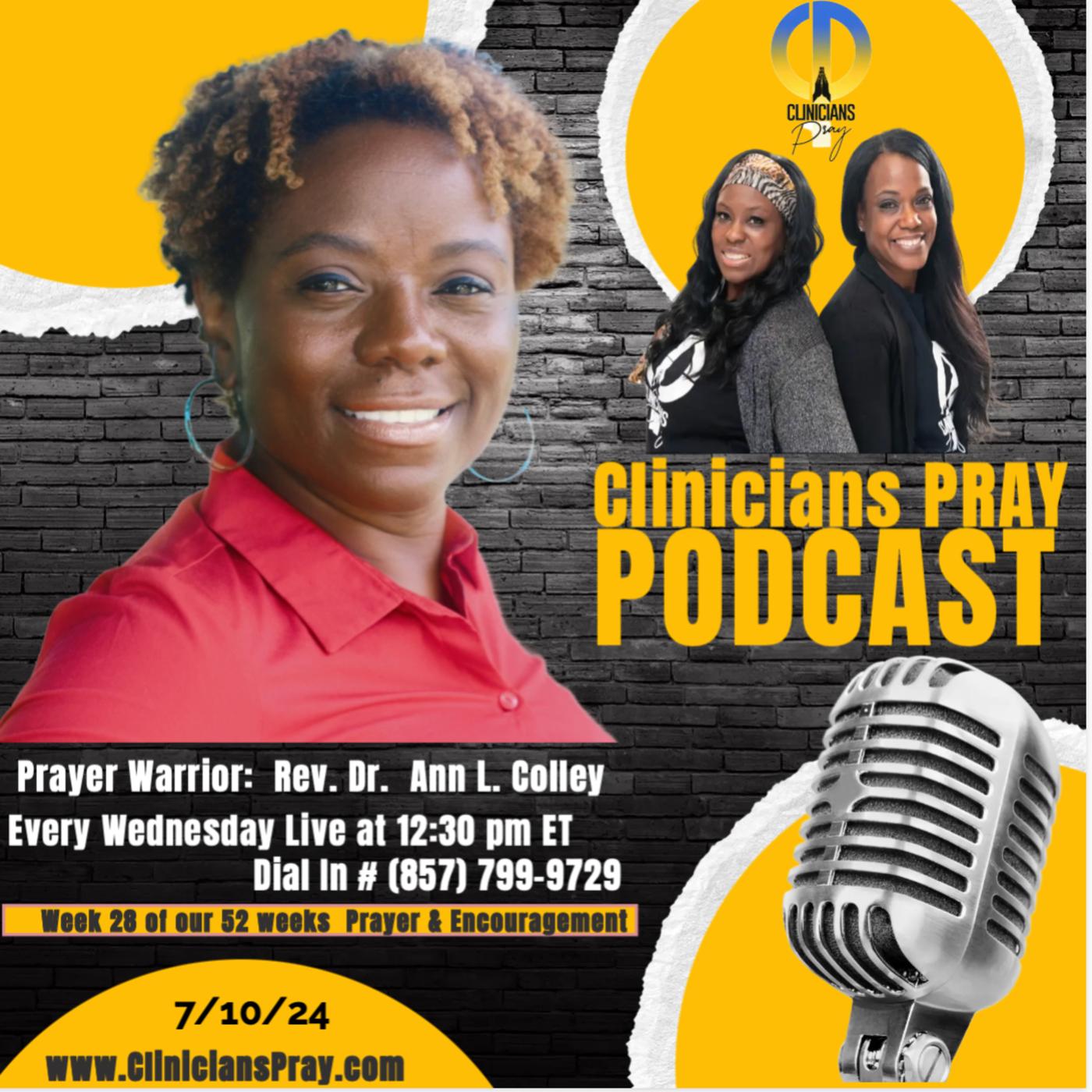 "Clearing the Way: Rev. Dr. Ann Colley’s Meditation on Living as God’s ...