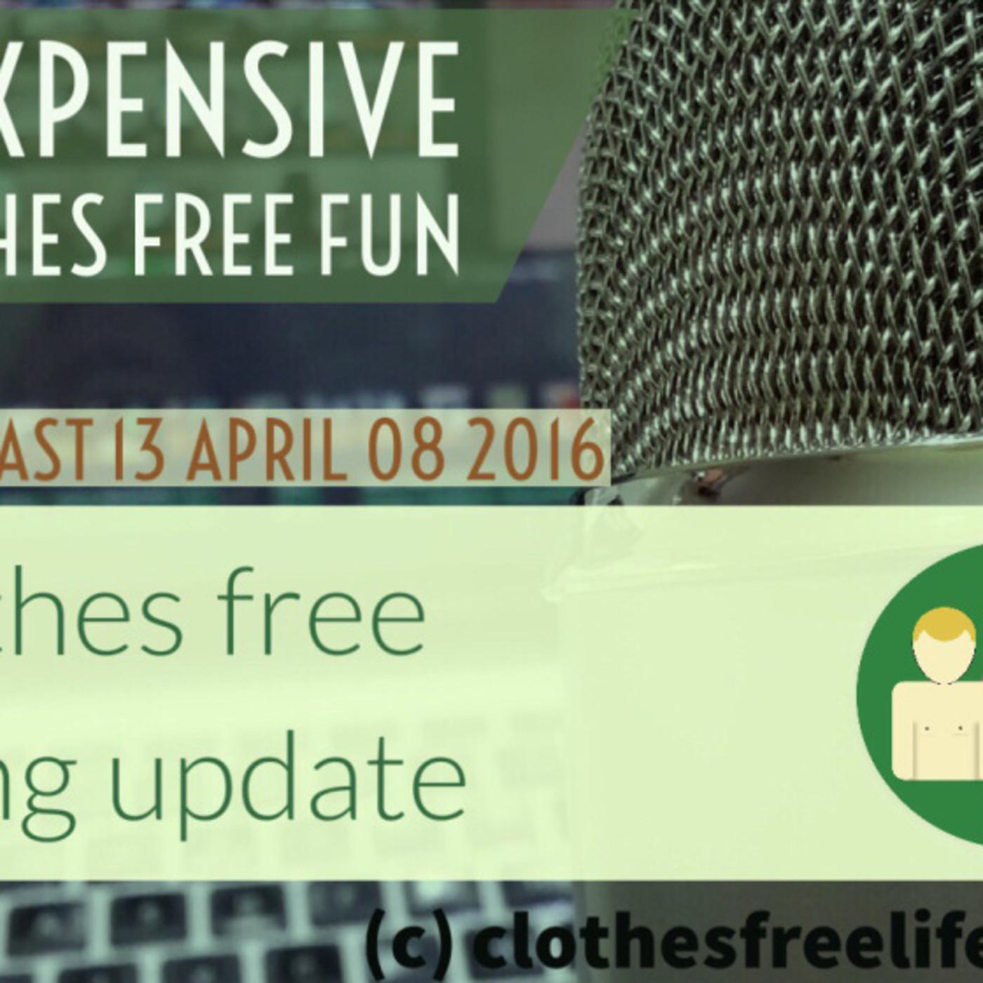 clothes free living update #16 Interview with Cleo of Topless Topics ...