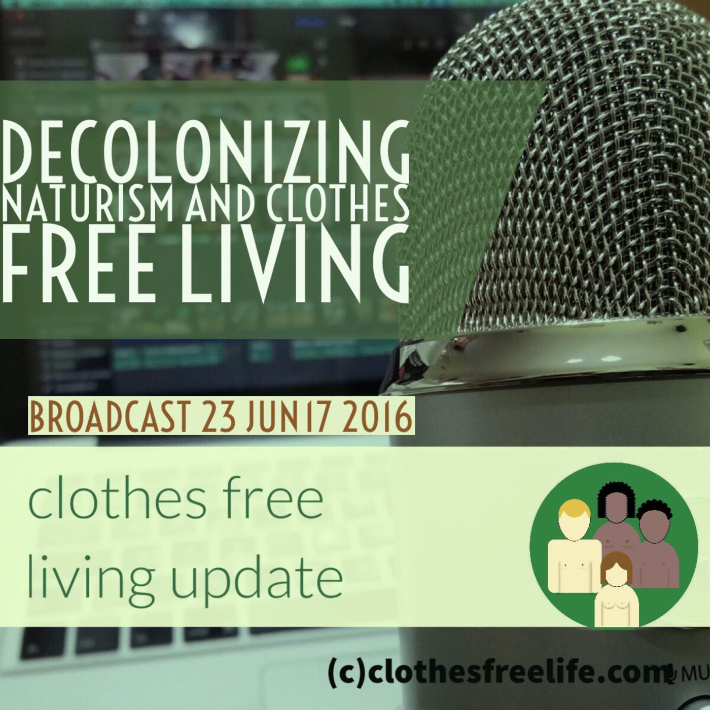 clothes free living update #16 Interview with Cleo of Topless Topics ...