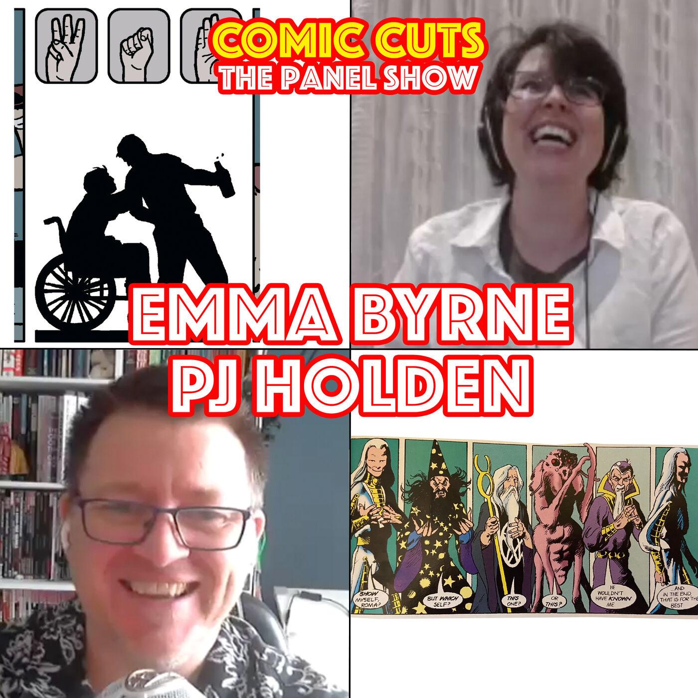 Emma Byrne & PJ Holden - Comic Cuts - The Panel Show (podcast) | Listen ...
