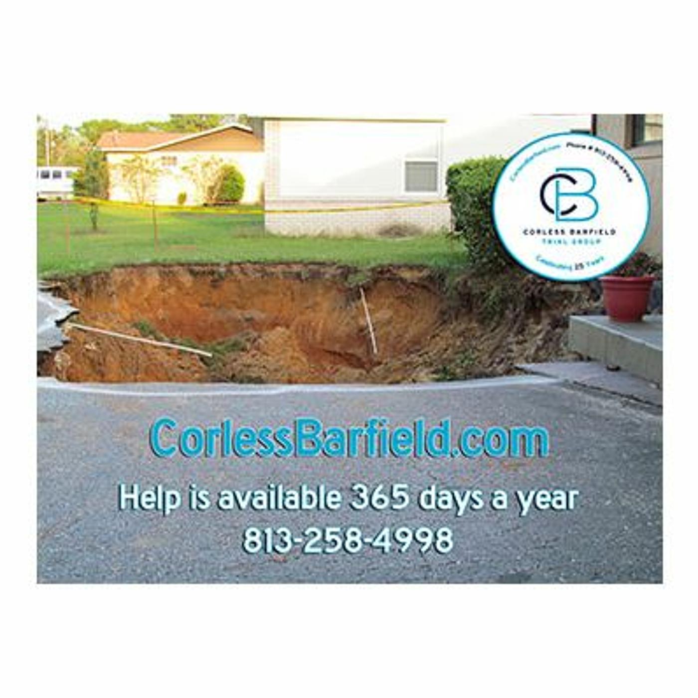 Morgan Barfield Details the Warning Signs of Sinkhole Activity | Listen ...
