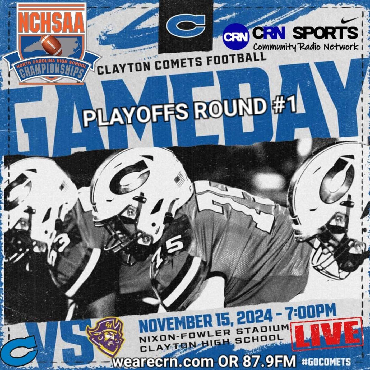 2024 #NCHSAA State Championship Football Playoffs Round #1 Corinth ...