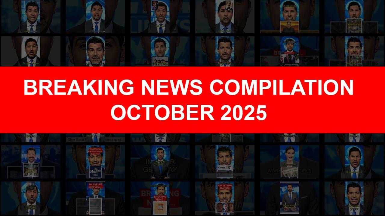 Breaking News Compilation - October 2025 - Daily Dad Jokes (podcast ...