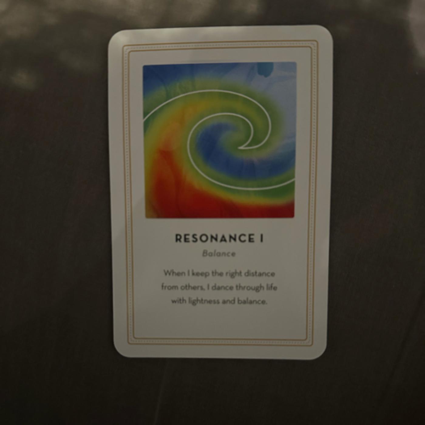 Daily card reading ~ Oracle ~ Resonance 1 - Daily tarot & oracle cards ...