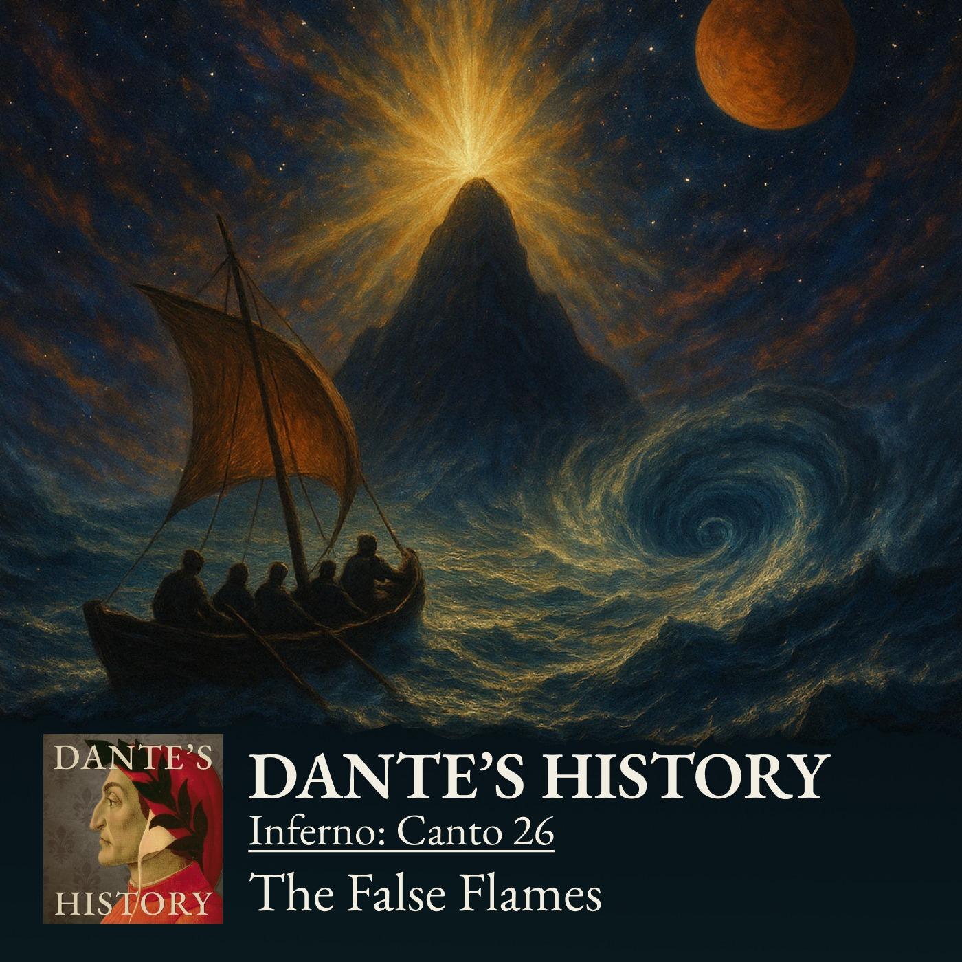 Inferno: Canto 26 - The False Flames - Dante's History (podcast ...