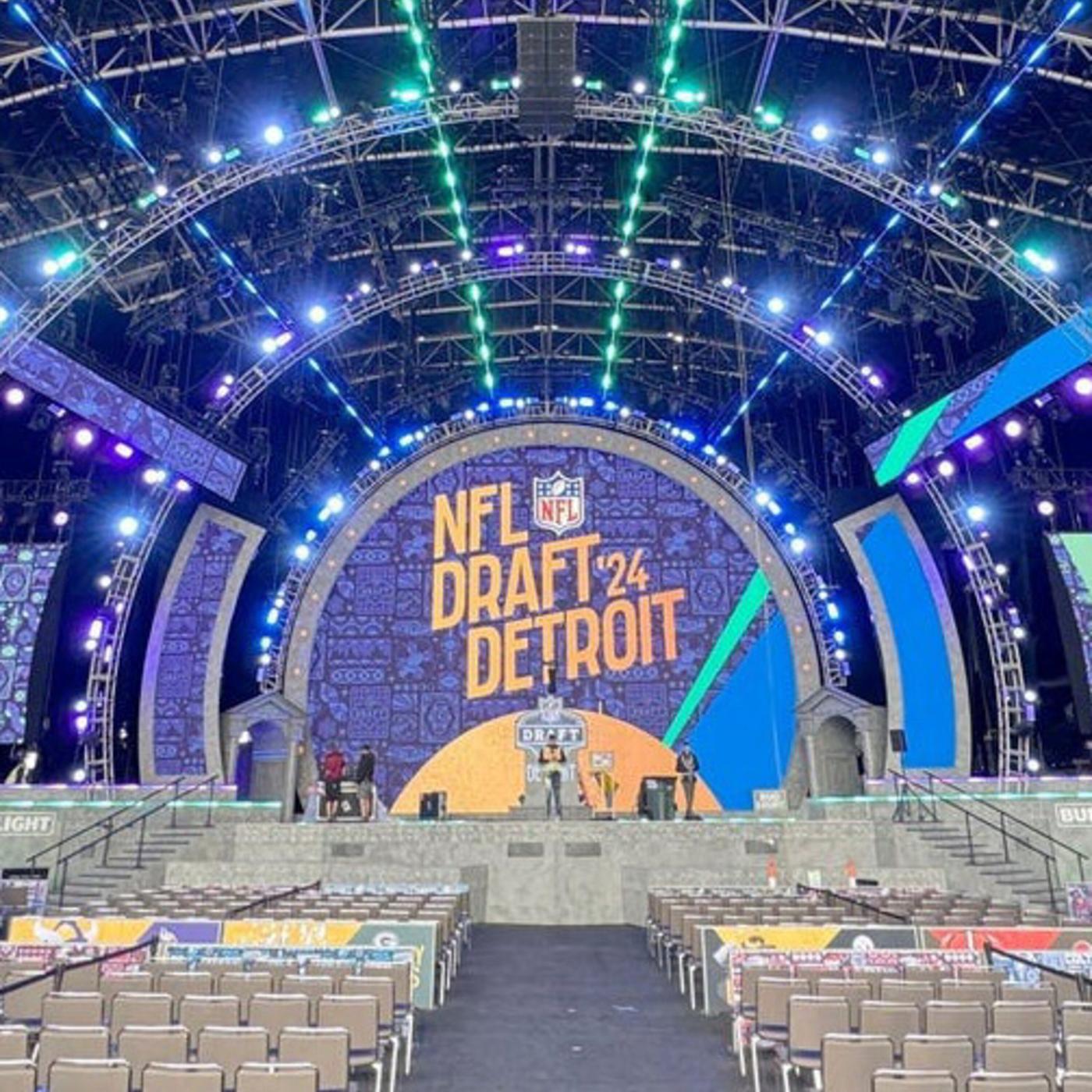 Here we go! Detroit is on the clock for the NFL Draft | Highway safety ...