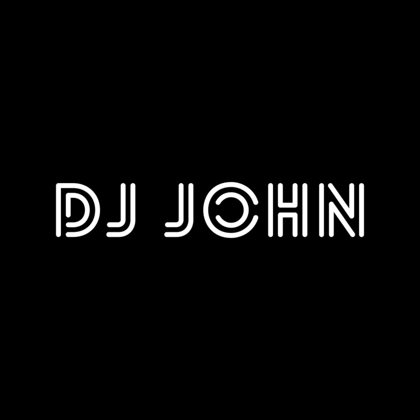 Dj John Logo DJ Logo With Hoodie Man, Design Element For Logo, Poster,