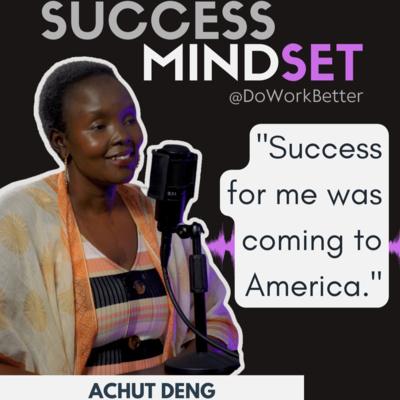 Hope as a child refugee from Sudan w/ "Don't Look Back" Author Achut ...