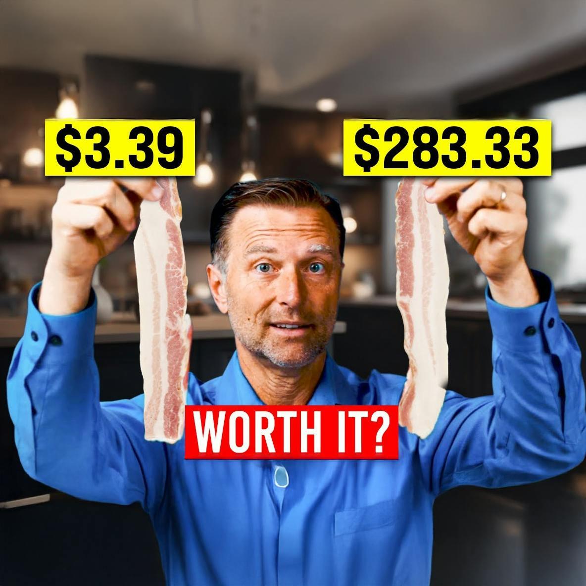 What's Really in Cheap Grocery Store Bacon - Dr. Eric Berg DC (podcast ...