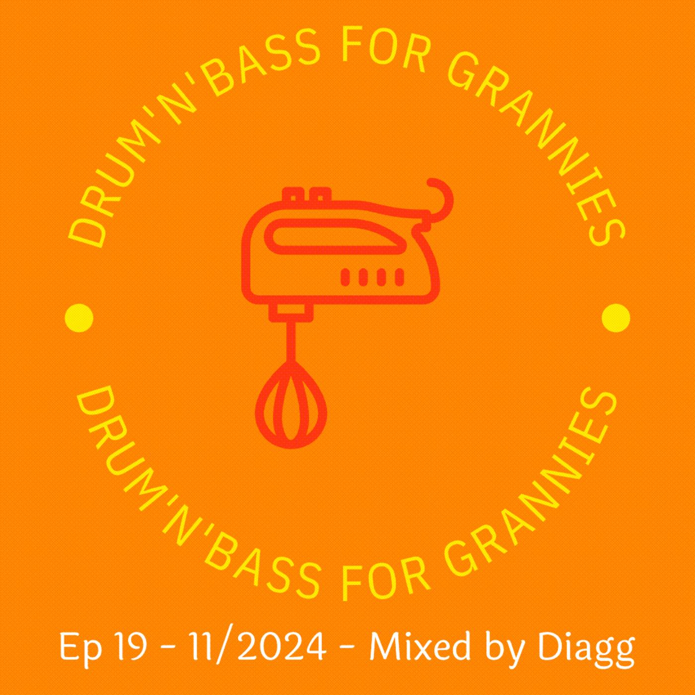 Drum & Bass for Grannies - Ep 12 - 08-2023 - 4 decks old skool Mix by ...