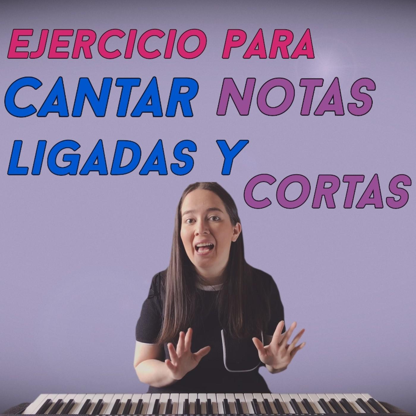 Ejercicio De Vocalización Para Cantar Notas Ligadas Y Cortas Sopranos
