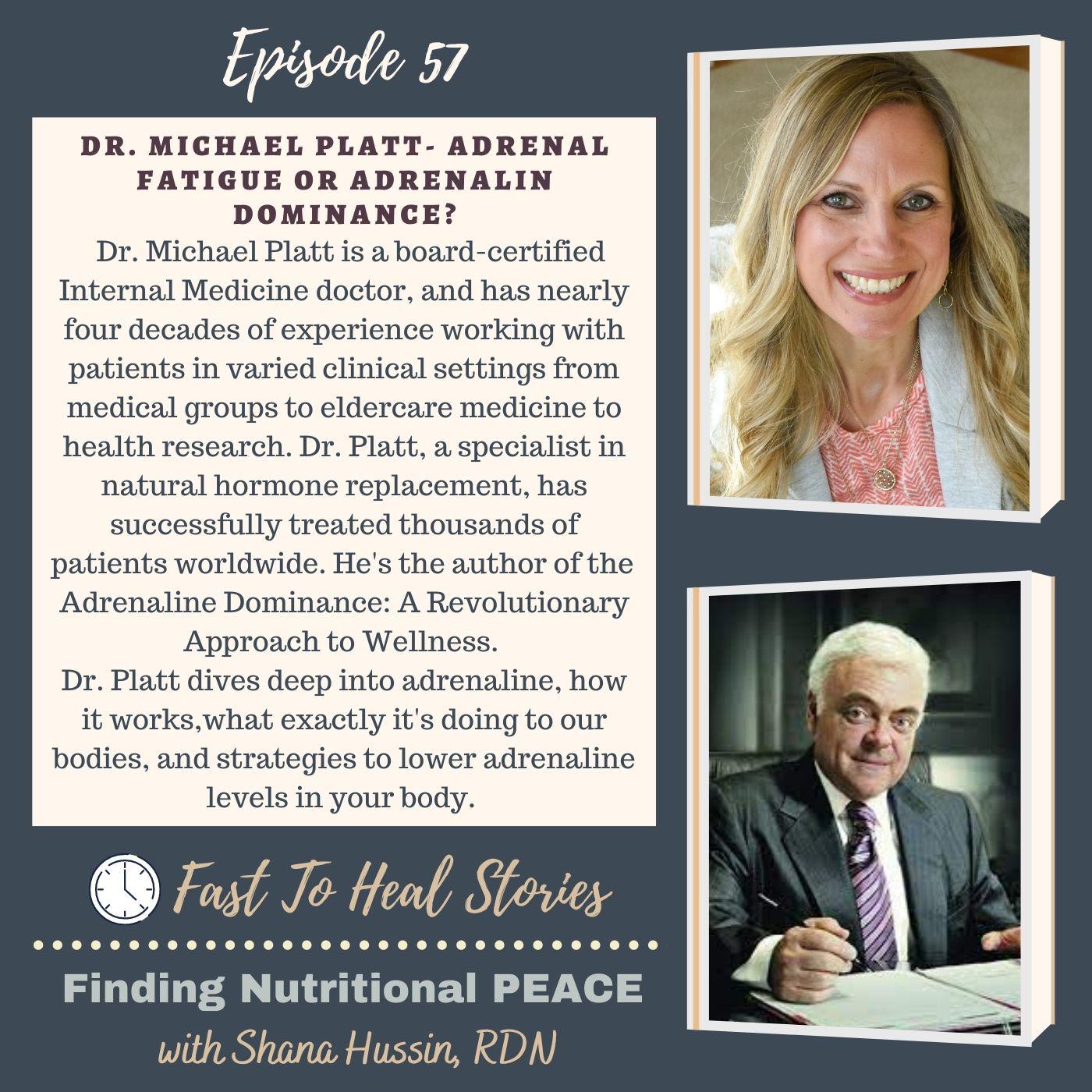 Episode 57- Adrenal Fatigue or Adrenalin Dominance? with Dr. Michael ...