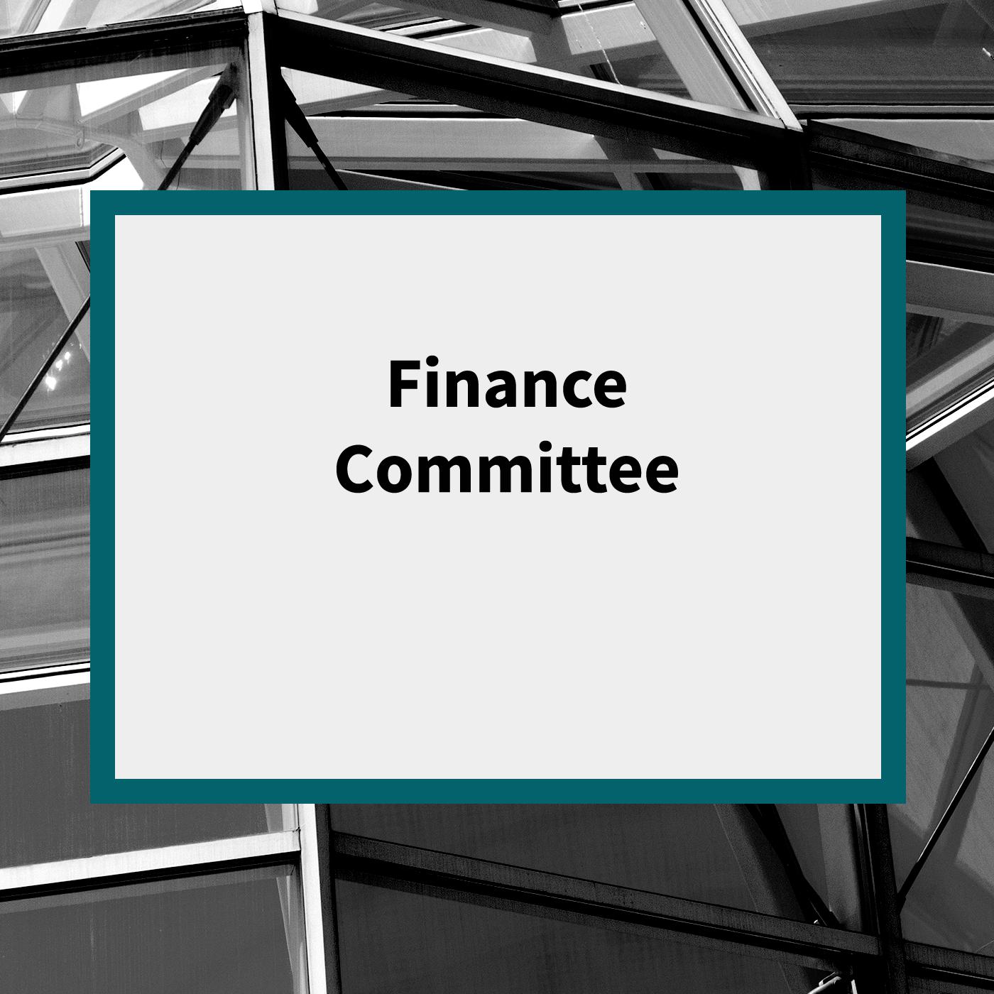 Finance Committee Meeting Of August 29 2022 Finance Committee