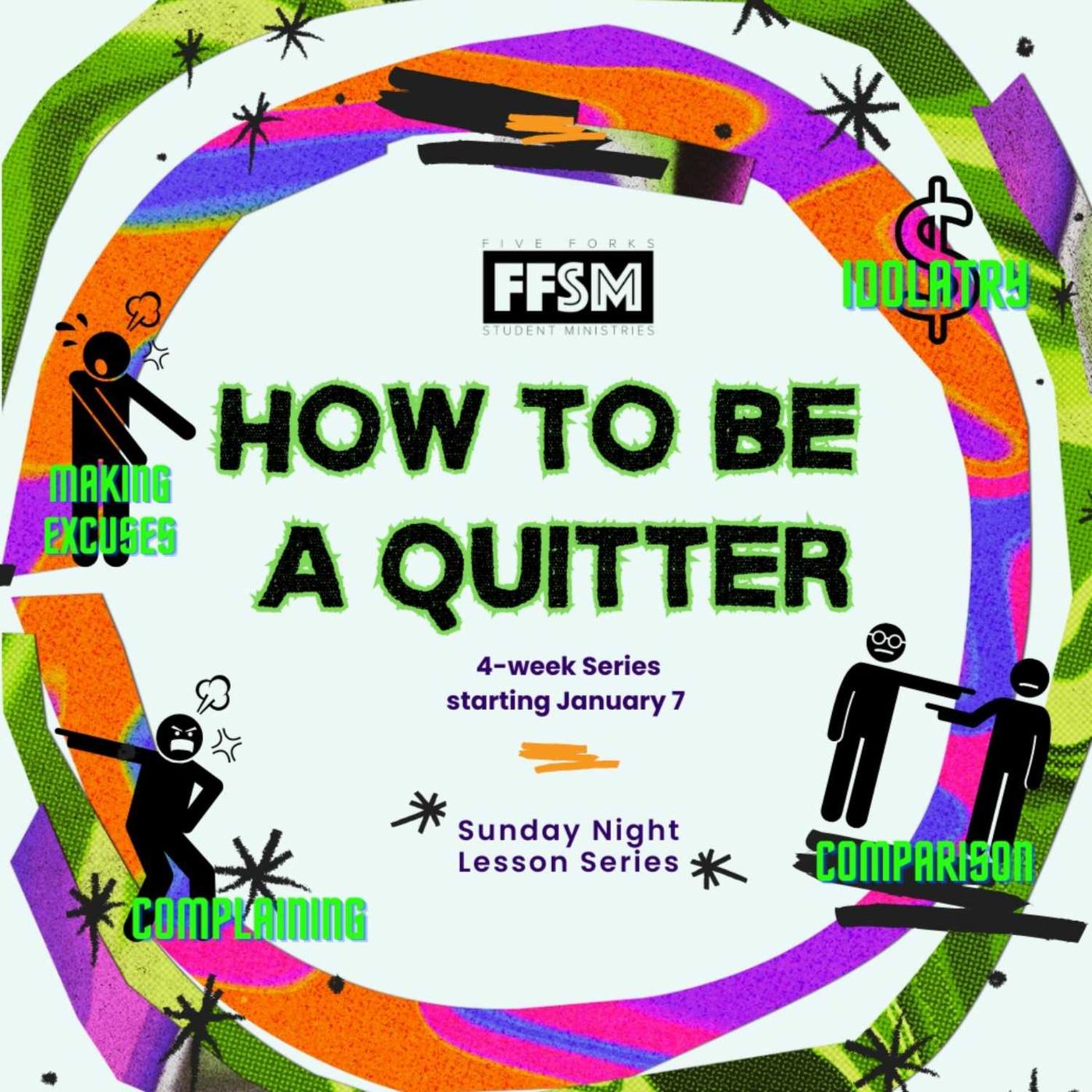 How to Quit Complaining (How to be a Quitter - Week 2) | Listen Notes