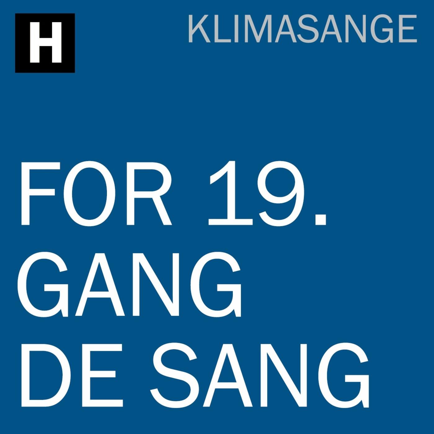 Klimasange | For vist vil de komme | Lisbeth Smedegaard Andersen og ...