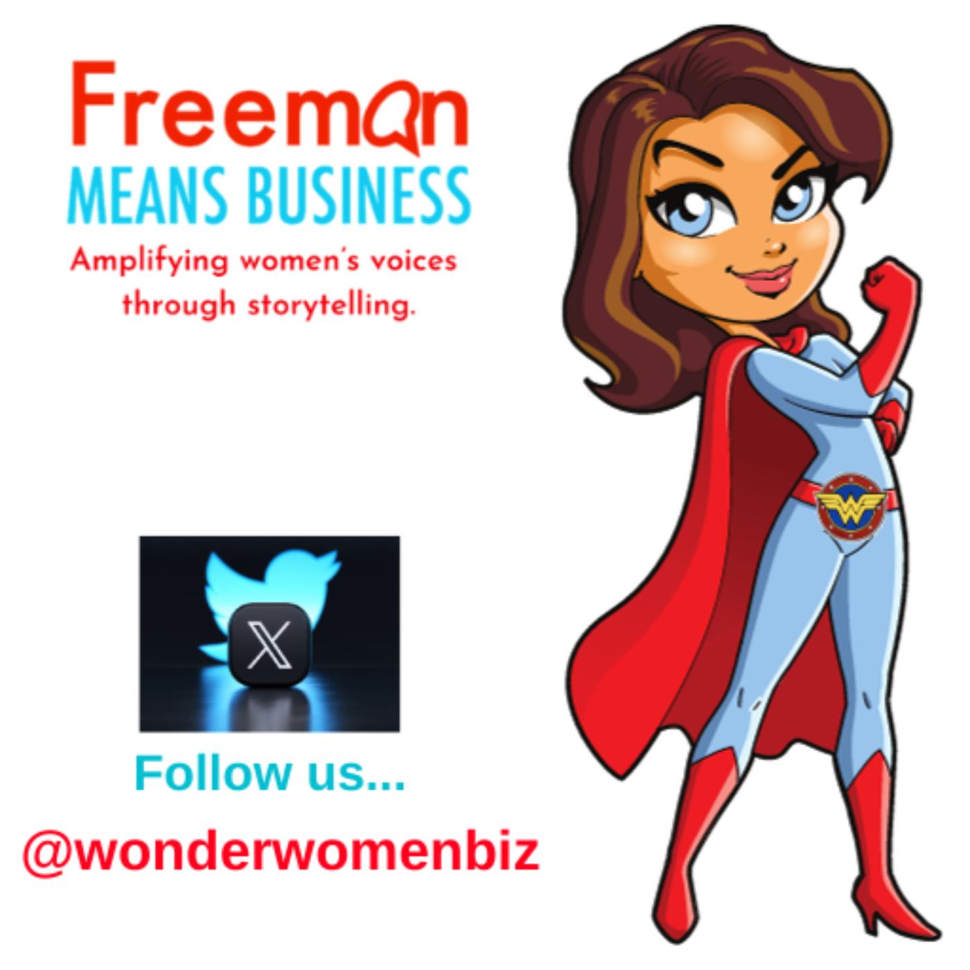 Wonder Woman in Business, Gena Cox - Freeman Means Business' Wonder ...