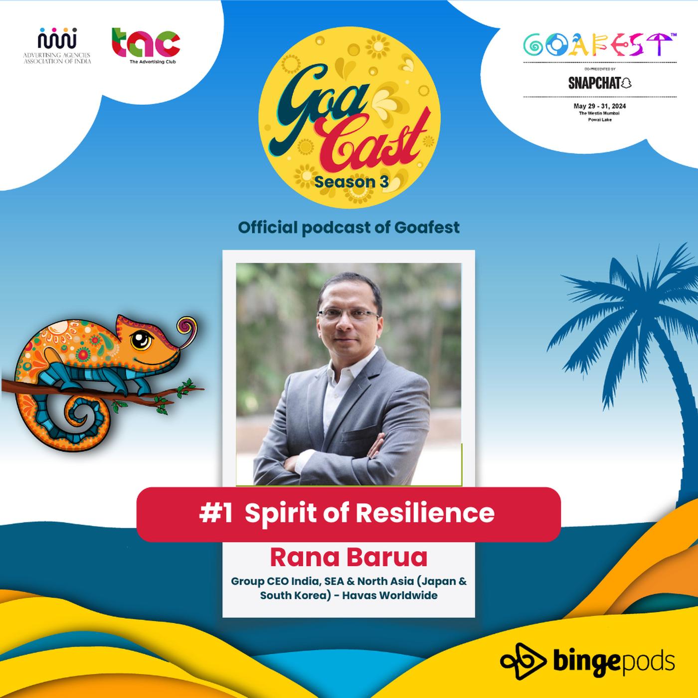 Goa Cast 2024: Spirit of Resilience feat. Rana Barua | Listen Notes