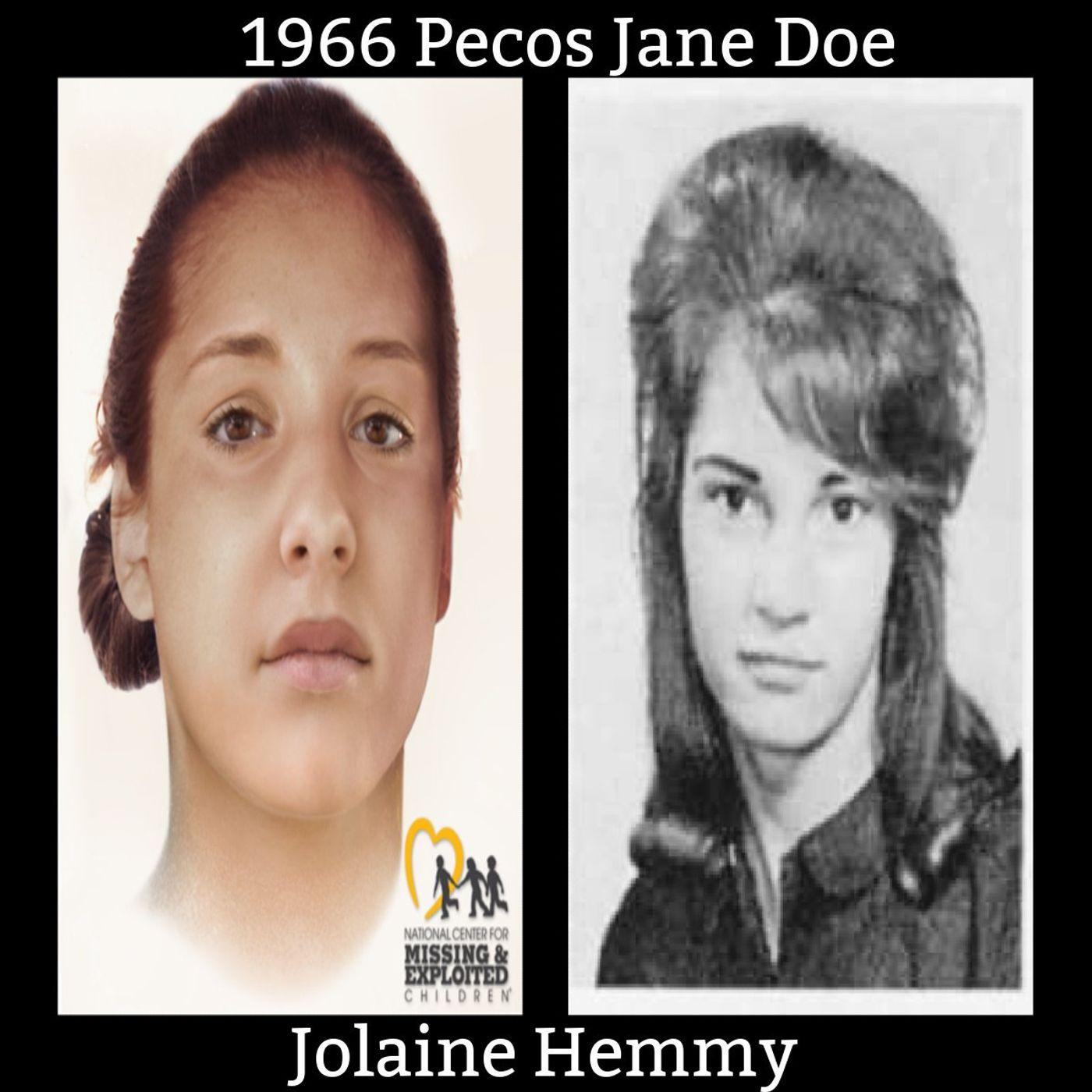 The Story of Jolaine Hemmy and Pecos Jane Doe - Gone Cold - Texas True ...