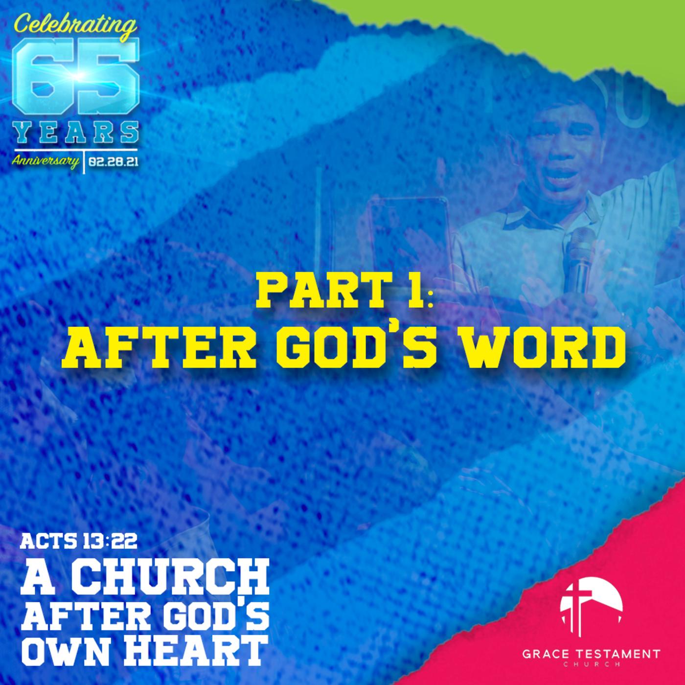 A Church After God's Own Heart Part 1: After God's Word | Listen Notes