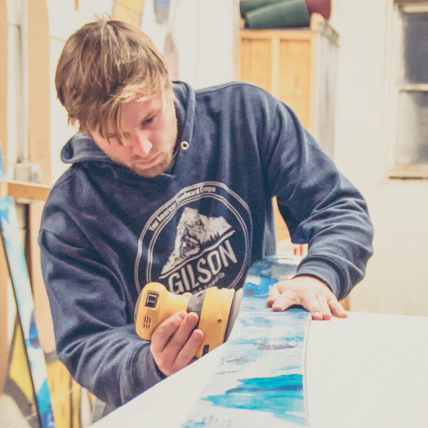 Nick Gilson -- Shredding The Status Quo With Gilson Snowboards & Skis ...