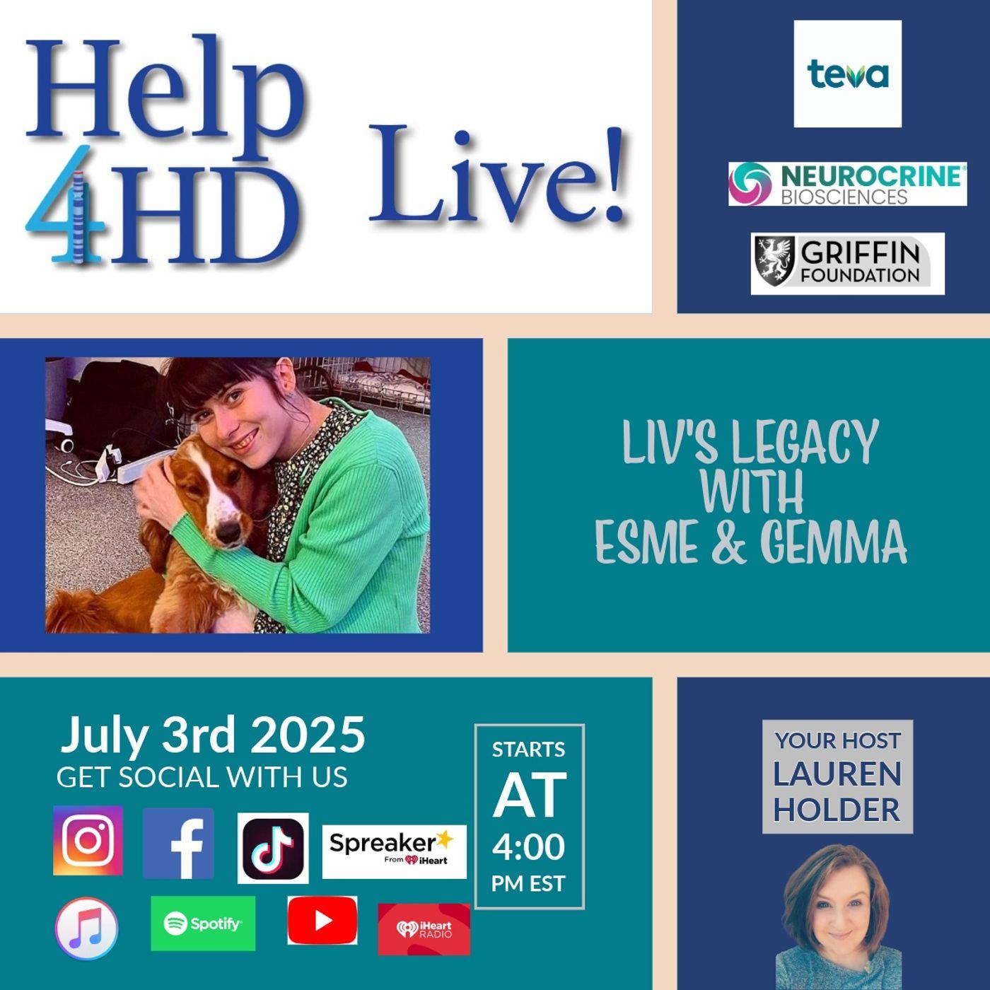 Important Update with HD-PACE - Help 4 HD Live! (podcast) | Listen Notes