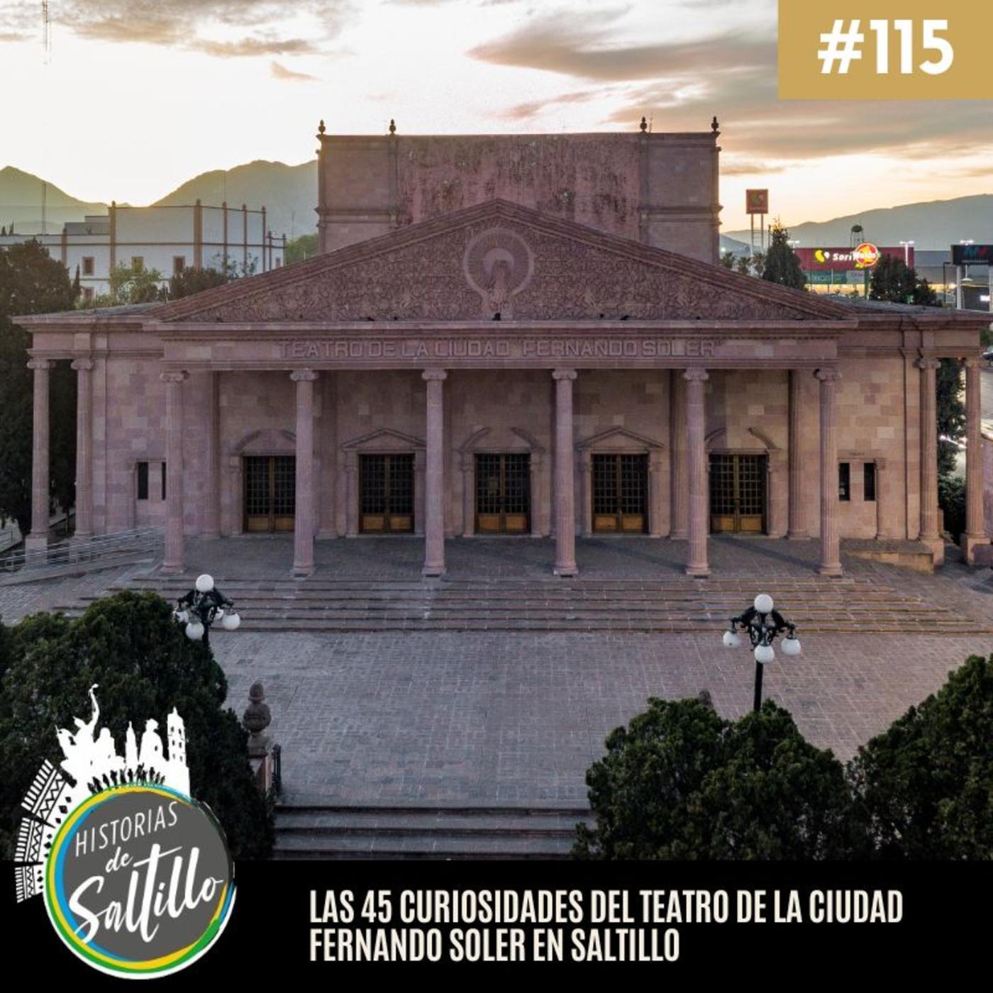 115- Las 45 curiosidades del Teatro de la Ciudad Fernando Soler en ...