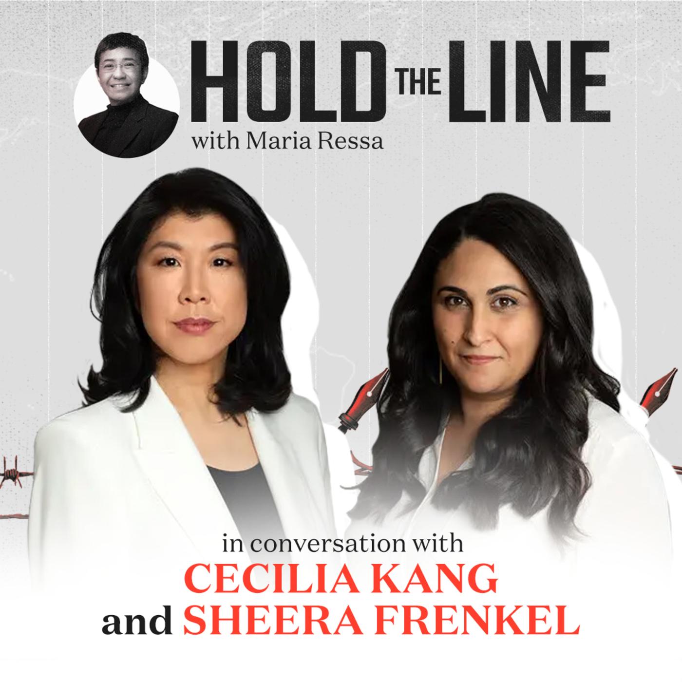 #HoldTheLine: Maria Ressa talks to NYT's Cecilia Kang, Sheera Frenkel ...