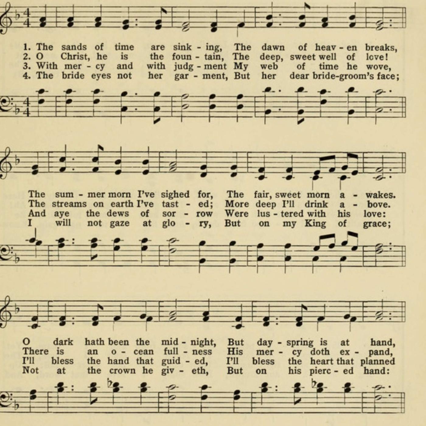 The Sands of Time Are Sinking (Song) - Hymn Stories (podcast) | Listen ...