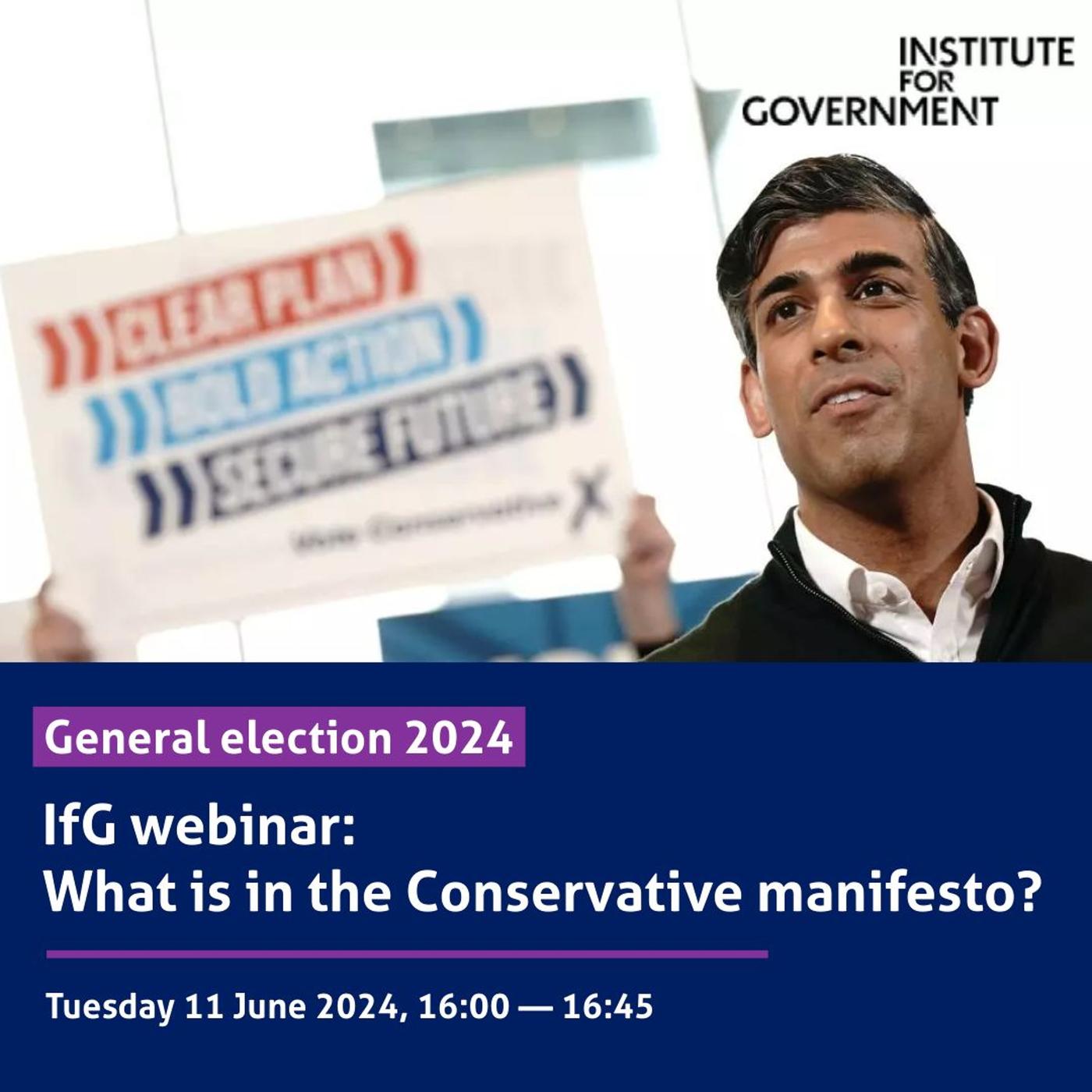 General election 2024: What is in the Conservative manifesto? | Listen ...