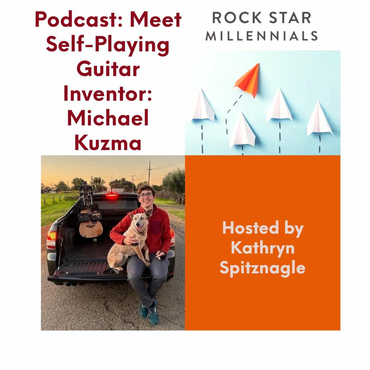 Meet Self-Playing Guitar Inventor-Michael Kuzma - Introducing Rock Star ...
