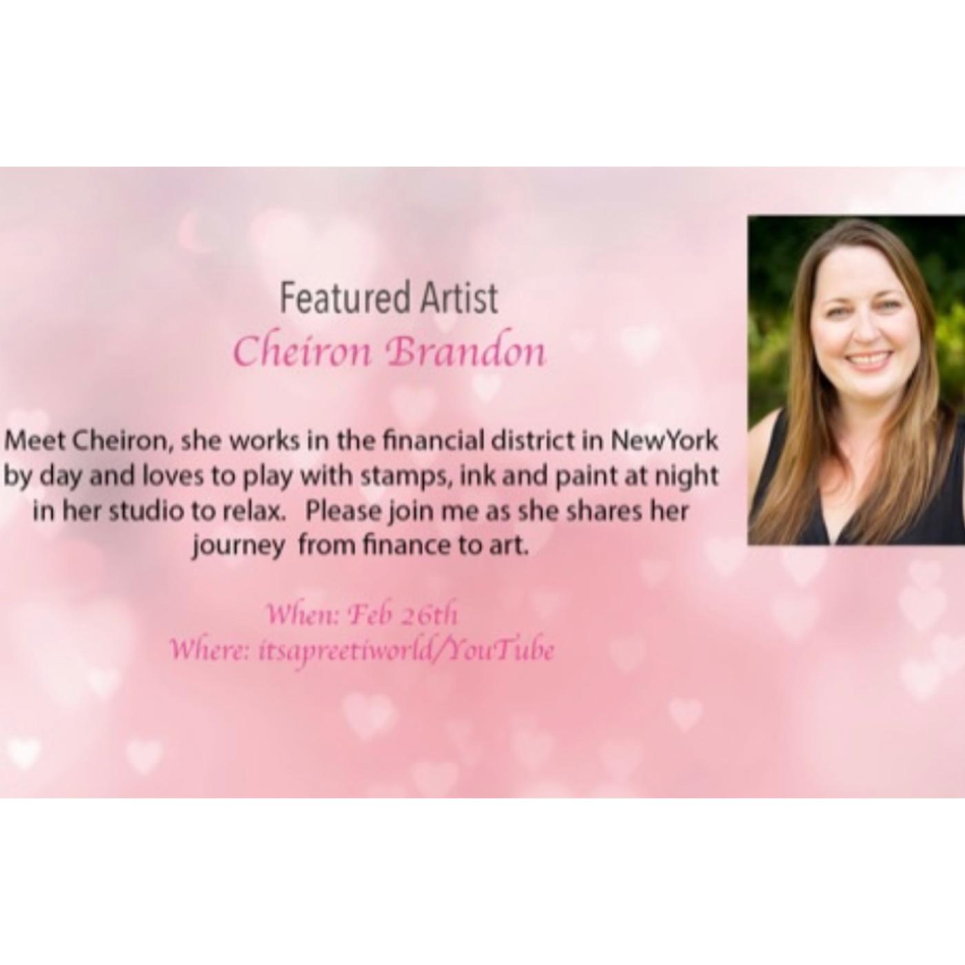 Its a Preeti (Pretty) Chat with Cheiron Brandon - It's a Preeti Chat ...