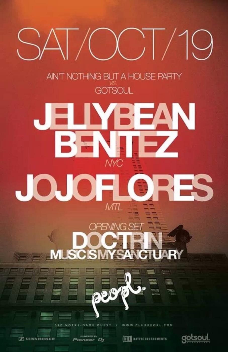 Jellybean Benitez Live at Peopl in Montreal, QC Canada Oct 19 2013 ...