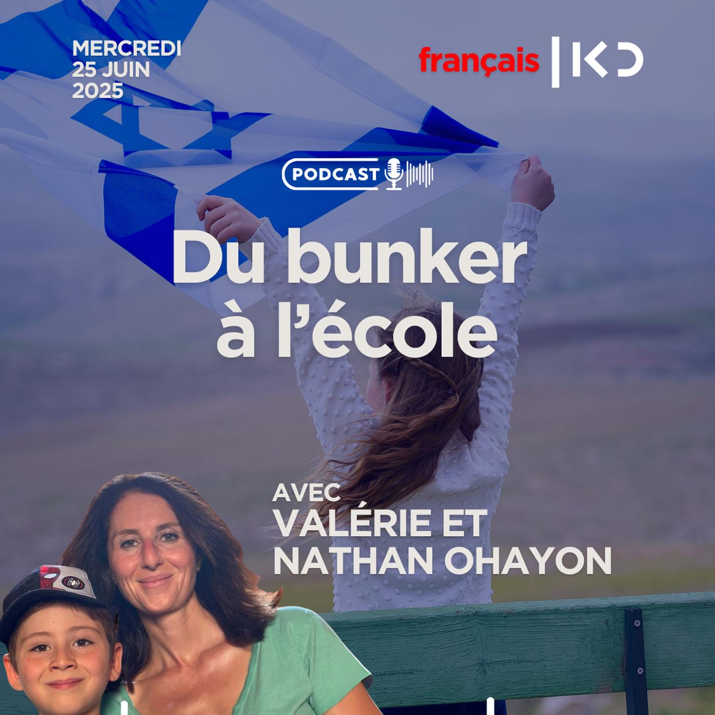 Valérie et Nathan : du bunker à l’école - Kan en Français (podcast ...