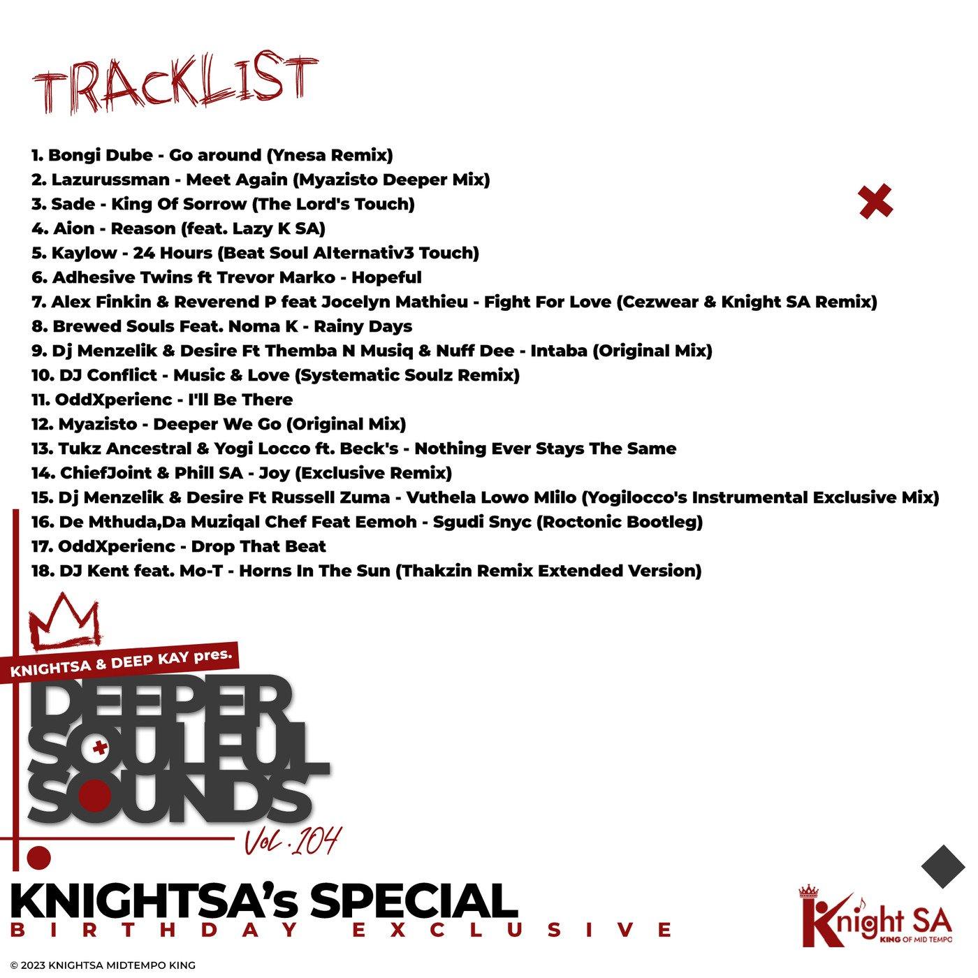 Knight SA & Deep Kay - Deeper Soulful Sounds Vol.104 (Knight SA-s ...